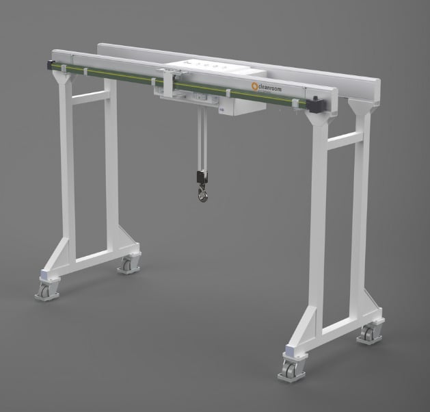 Gantry cranes for cleanrooms: manoeuvrable and cost-efficient ...