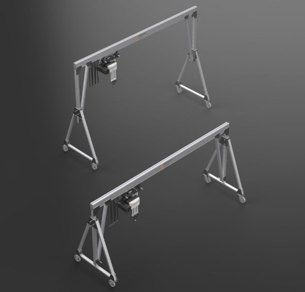 Gantry cranes for cleanrooms: manoeuvrable and cost-efficient ...