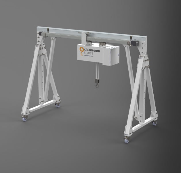 Gantry cranes for cleanrooms: manoeuvrable and cost-efficient ...